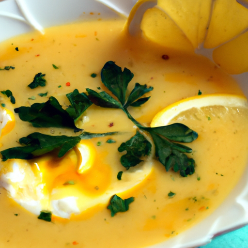 Mediterranean Avgolemono (Greek Lemon & Egg Soup) Recipe ...